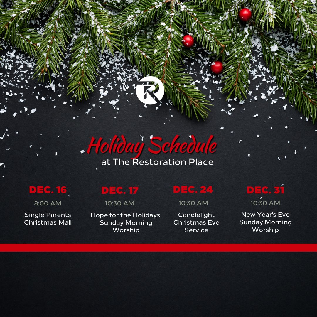 Events Calendar | The Restoration Place Church Charlotte NC